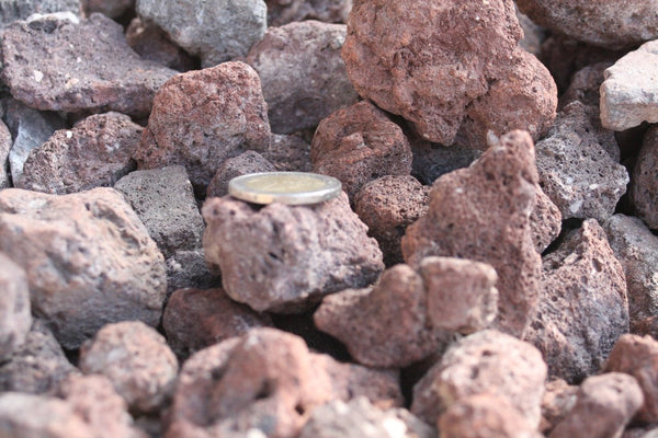 Pierre Volcanique rouge, pouzzolane roche basaltique – Vetonek.be