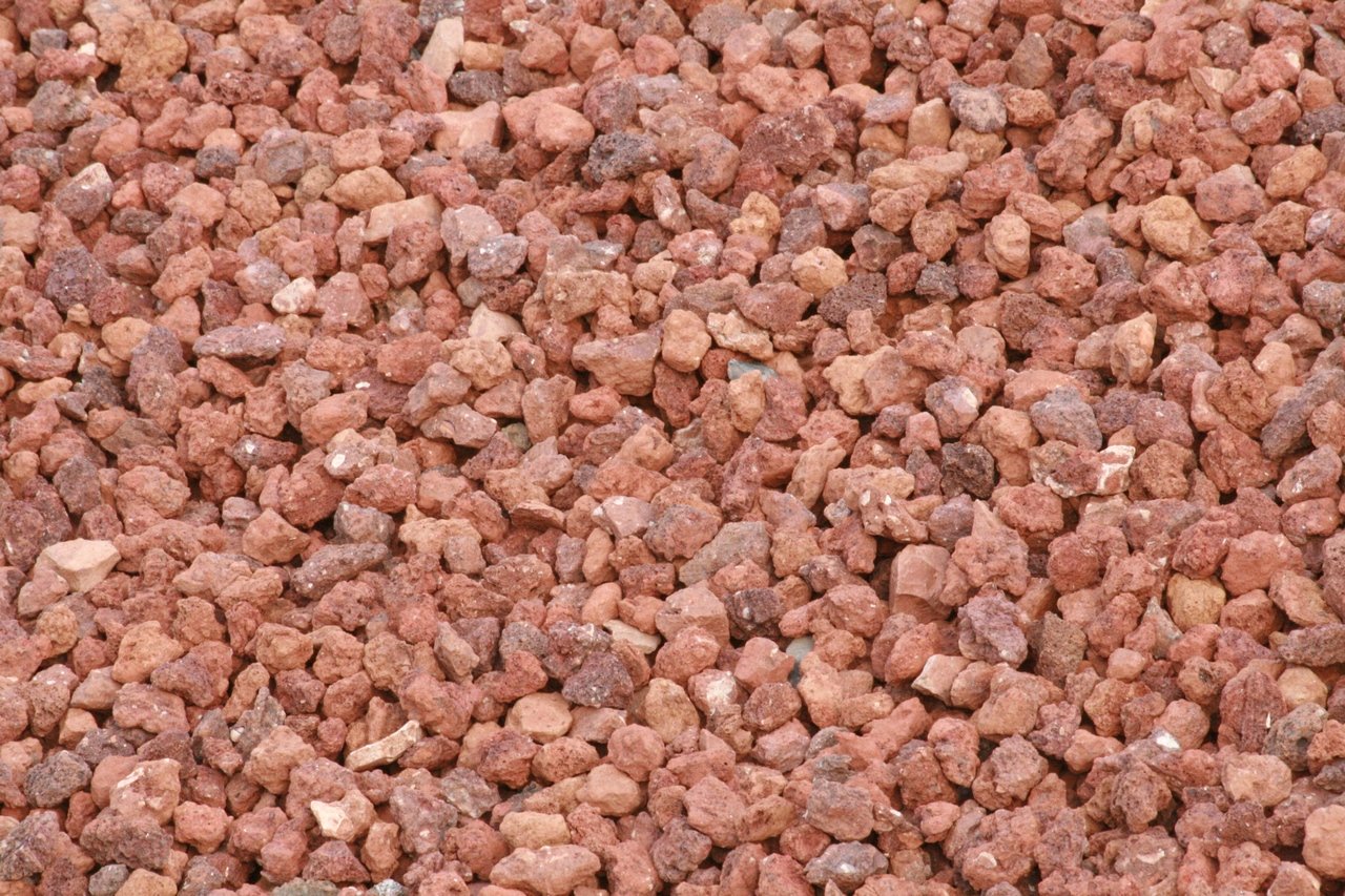 Pierre Volcanique rouge, pouzzolane roche basaltique – Vetonek.be