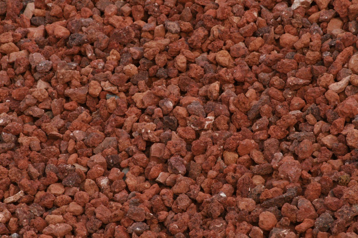 Pierre Volcanique rouge, pouzzolane roche basaltique – Vetonek.be
