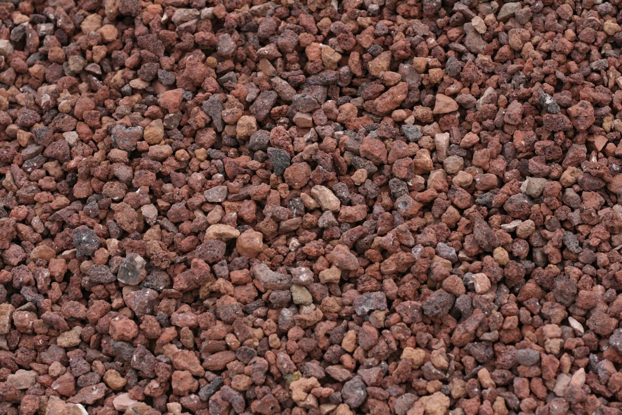 Pierre Volcanique rouge, pouzzolane roche basaltique – Vetonek.be